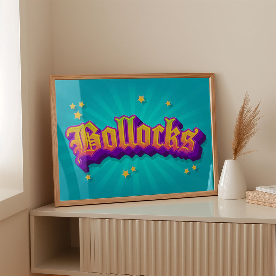 Bollocks Print – Punk Haus UK