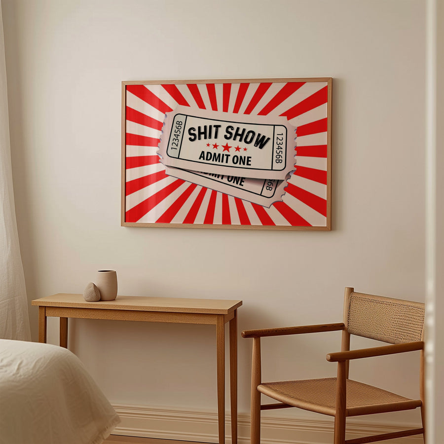 Shit Show Print – Punk Haus UK