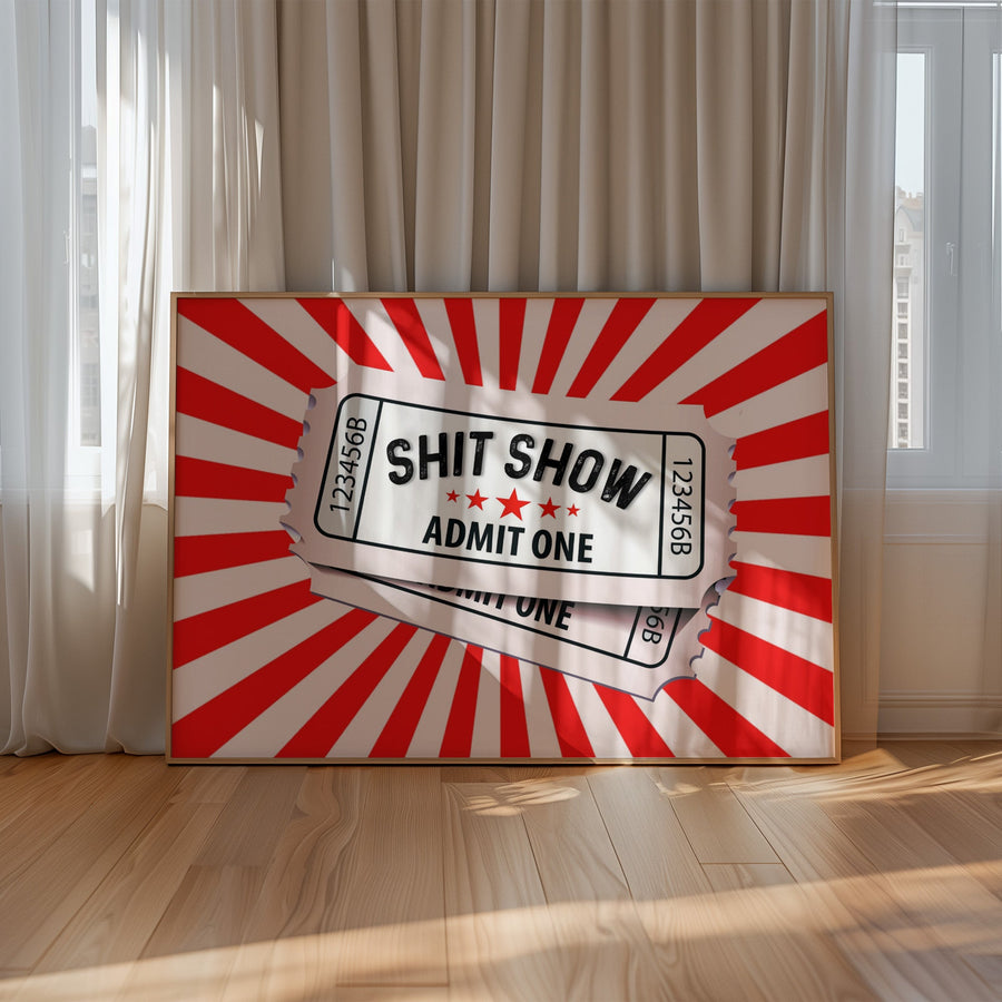 Shit Show Print – Punk Haus UK