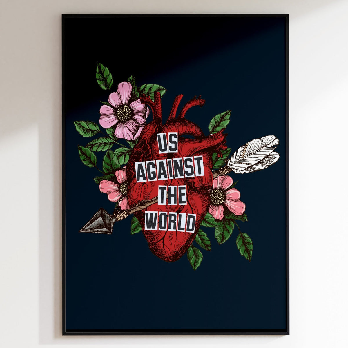 Us Against The World Navy – Punk Haus UK