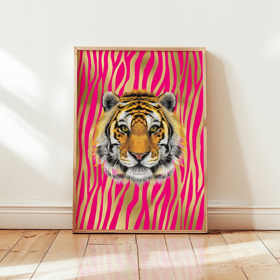 Tony Pink Print – Punk Haus UK