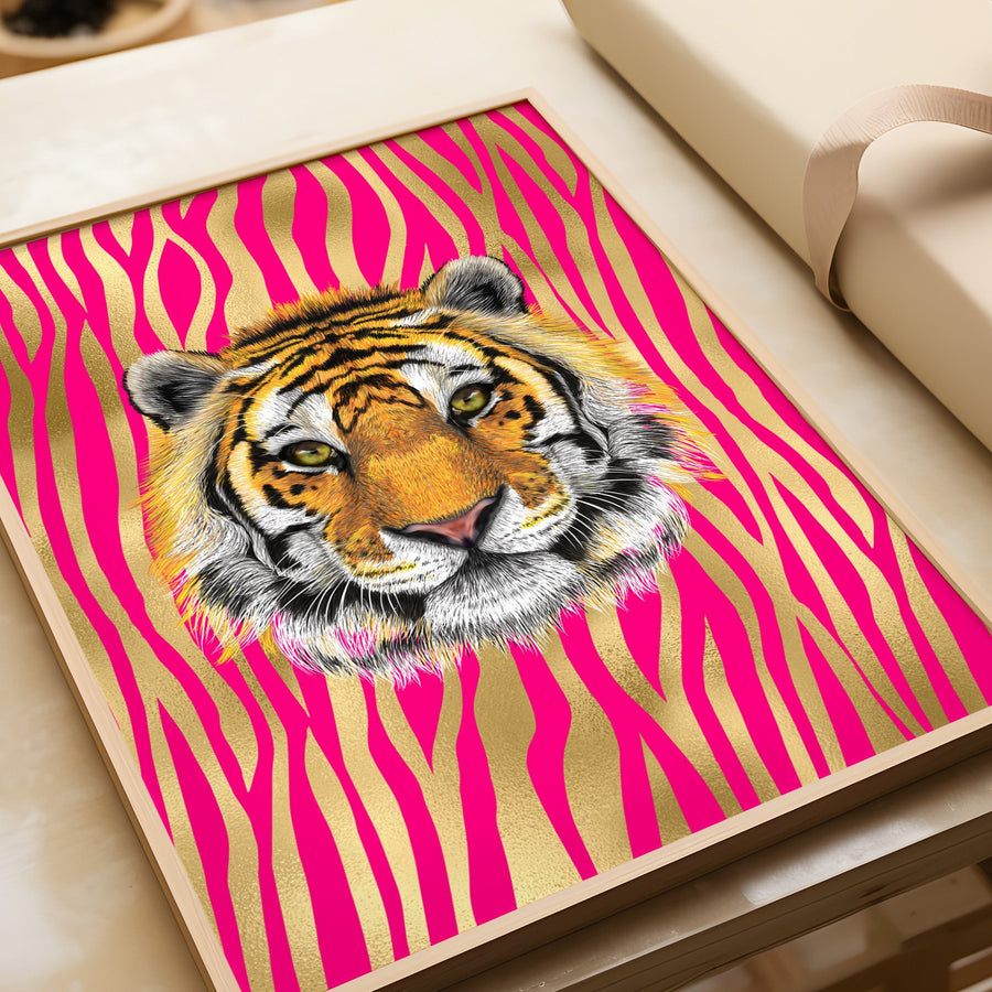 Tony Pink Print – Punk Haus UK