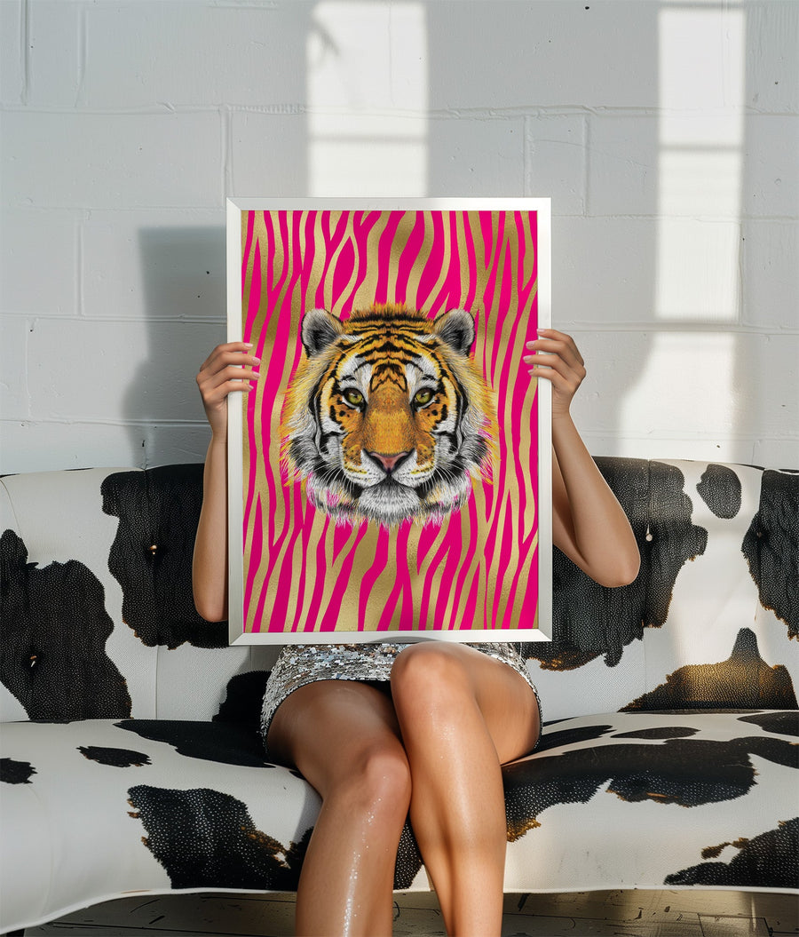 Tony Pink Print – Punk Haus UK